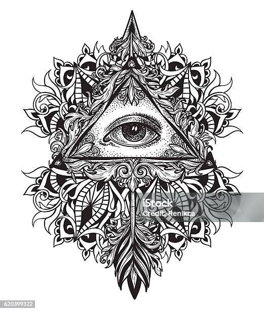 Semuamelihat Mata Simbol Ilmu Mistis Alkimia Dan Masons Ilustrasi Stok ... Semuamelihat Mata Simbol Ilmu Mistis Alkimia Dan Masons Ilustrasi Stok ...
