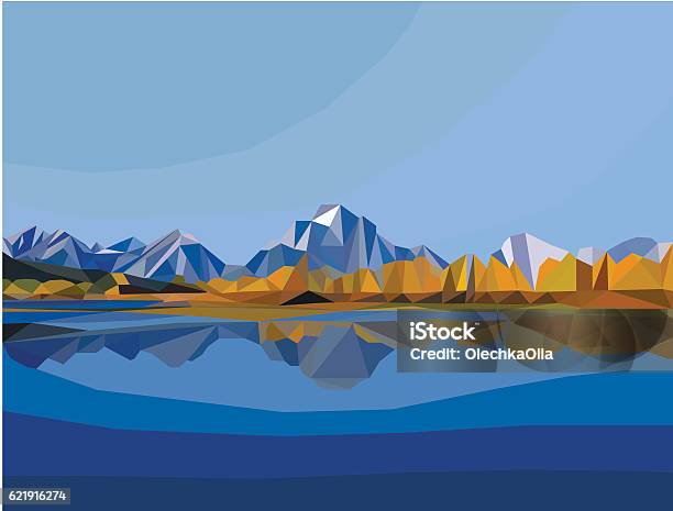 Lanskap Poligon Ilustrasi Lanskap Gunung Dan Danau Ilustrasi Stok ... Lanskap Poligon Ilustrasi Lanskap Gunung Dan Danau Ilustrasi Stok ...