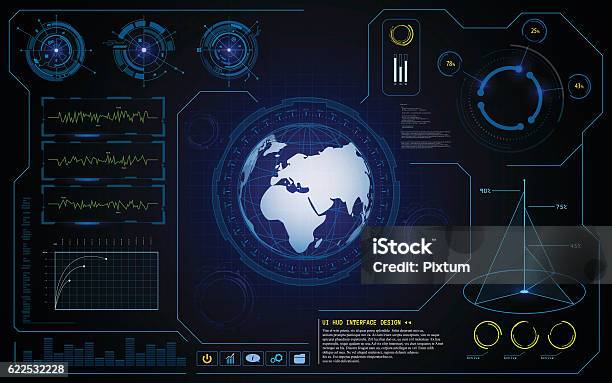 Antarmuka Vector Hud Ui Latar Belakang Konsep Inovatif Teknologi Global ... Antarmuka Vector Hud Ui Latar Belakang Konsep Inovatif Teknologi Global ...