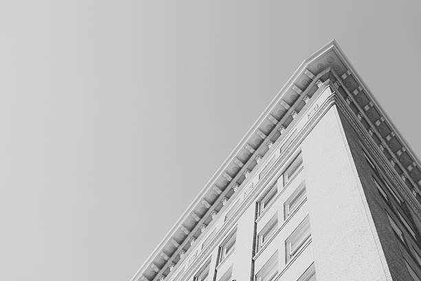 Free picture: architecture, city, sky, building, facade, monochrome ...