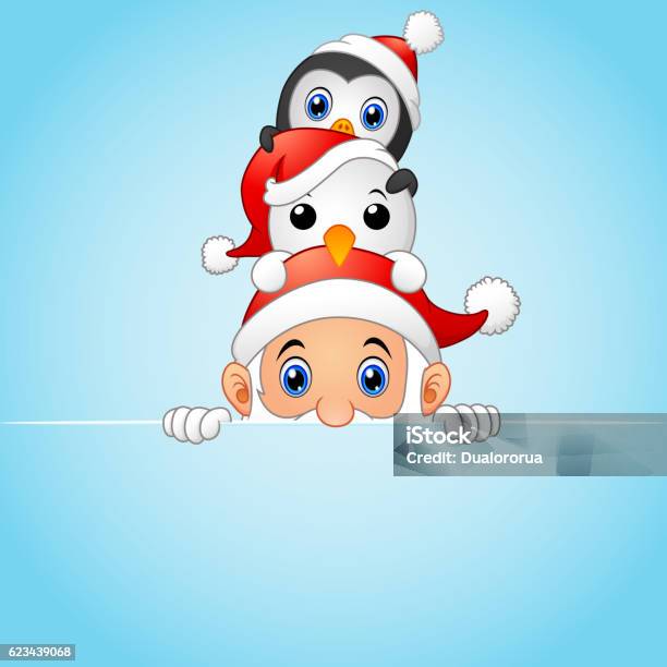 Kartu Natal Manusia Salju Penguin Dan Santa Ilustrasi Stok - Unduh ... Kartu Natal Manusia Salju Penguin Dan Santa Ilustrasi Stok - Unduh ...