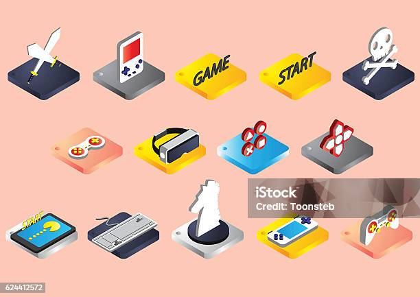 Ilustrasi Info Ikon Game Grafis Diatur Konsep Dalam Isometrik Ilustrasi ... Ilustrasi Info Ikon Game Grafis Diatur Konsep Dalam Isometrik Ilustrasi ...