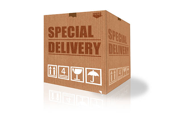 Free Stock Photo of Special Delivery Indicates Shipping Box And ...