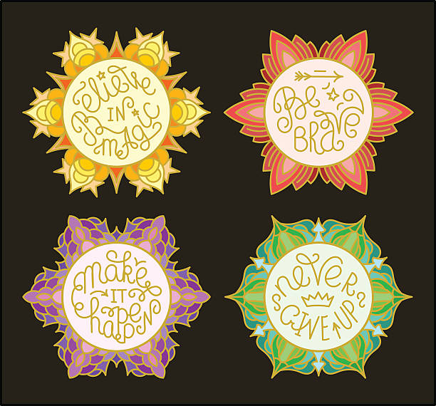 Stained Glass Border Stock Vectors Istock