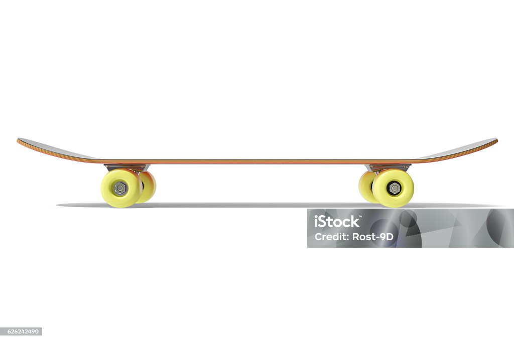 Skateboard Side View Skateboard Side View