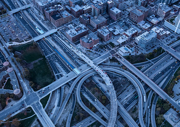 Downtown Chicago from above | Free Stock Image - Barnimages