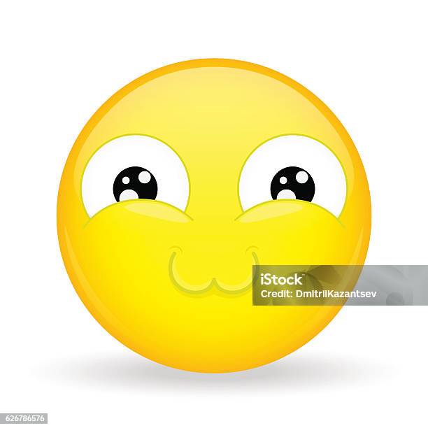 Very Cute Emoji Melt Emotion Sweet Emoticon Cartoon Style向量圖形及更多人圖片