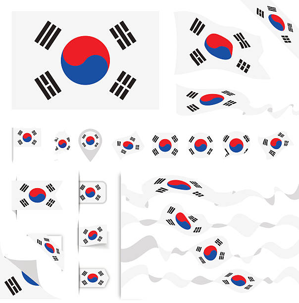 3.500+ Bendera Korea Selatan Ilustrasi, Grafik Vektor, & Clip Art Bebas ... 3.500+ Bendera Korea Selatan Ilustrasi, Grafik Vektor, & Clip Art Bebas ...