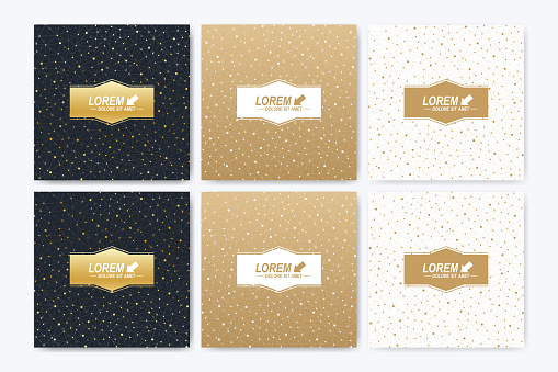 Template Vektor Modern Untuk Brosur Persegi Leaflet Selebaran Sampul