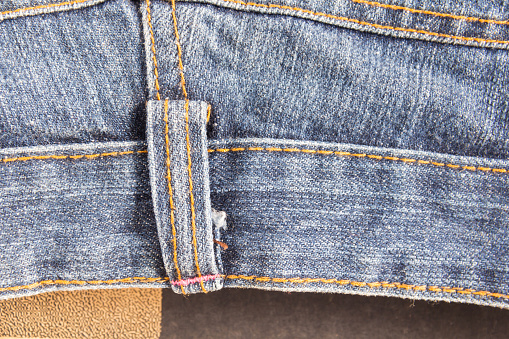 Jeans 적재형 따라 압살했다 배경기술 0명에 대한 스톡 사진 및 기타 이미지 0명 갈색 데님 Istock