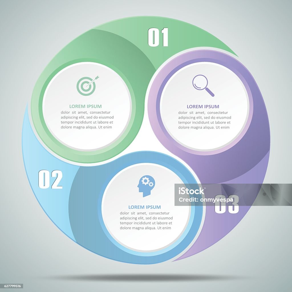 3d Circle Infographic 3 Options Business Concept Infographic Stock ... 3d Circle Infographic 3 Options Business Concept Infographic Stock ...