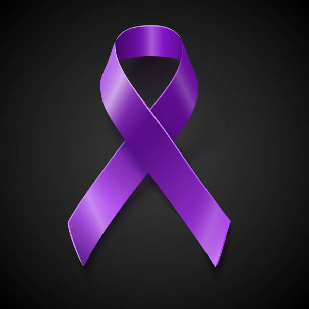 900 Alzheimers Ribbon Stock Illustrations Royalty Free Vector