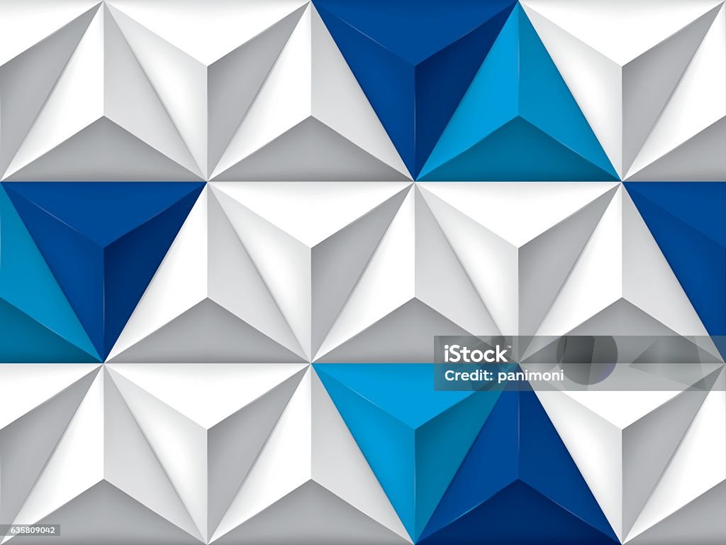 Vector Triangles Retro Background Blue Color Inserts Mesh Gradient向量圖形及