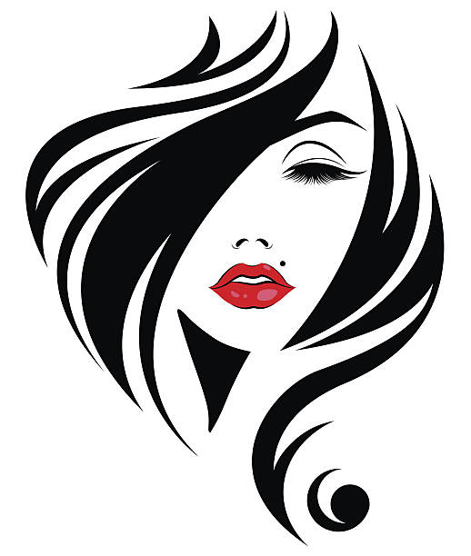 Women With Long Black Hair Illustrations Royalty Free Vector Graphics