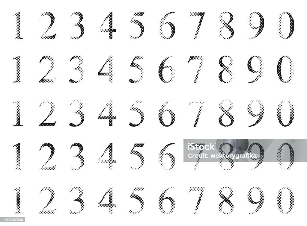 Number Halftone Desain Ikon Simbol Vektor Ilustrasi Stok - Unduh Gambar ... Number Halftone Desain Ikon Simbol Vektor Ilustrasi Stok - Unduh Gambar ...