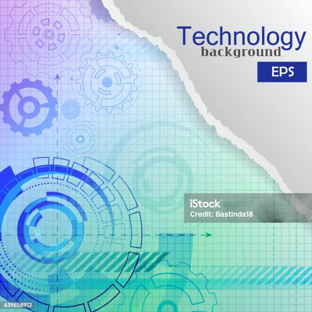 Abstract Technology Background向量圖形及更多互聯網圖片 互聯網 反射 商業金融與工業 Istock