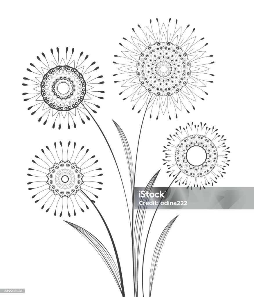 Vector Meadow Flowers Stock Illustration - Download Image Now ... Vector Meadow Flowers Stock Illustration - Download Image Now ...