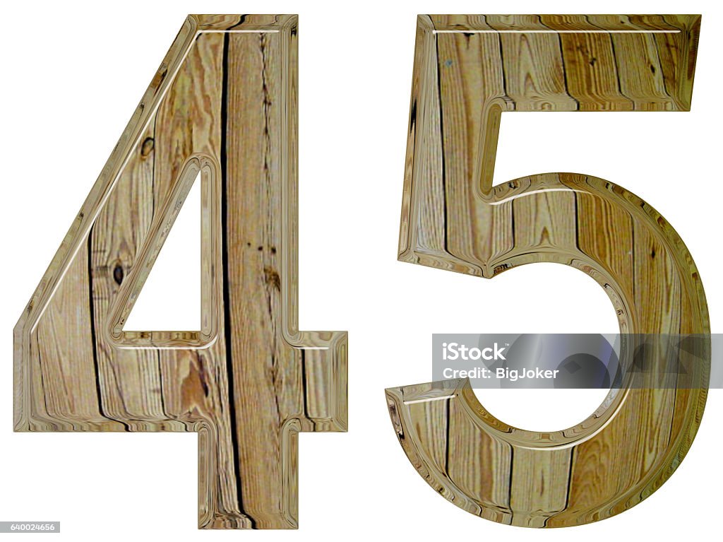 Numeral 45 Cuarenta Y Cinco Aislado Sobre Fondo Blanco Renderizado 3d ... Numeral 45 Cuarenta Y Cinco Aislado Sobre Fondo Blanco Renderizado 3d ...