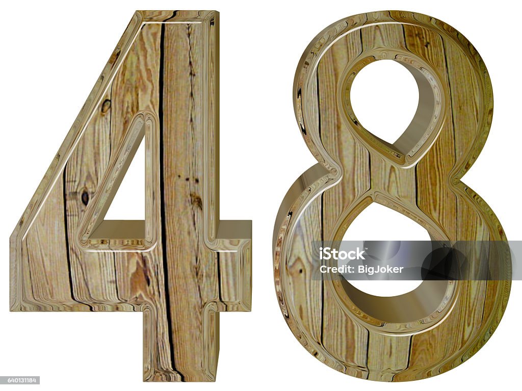 Numeral 48 Cuarenta Y Ocho Aislado Sobre Fondo Blanco Renderizado 3d ... Numeral 48 Cuarenta Y Ocho Aislado Sobre Fondo Blanco Renderizado 3d ...