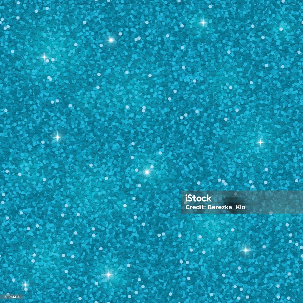 Blue Glitter Seamless Pattern Vector Stock Illustration Download
