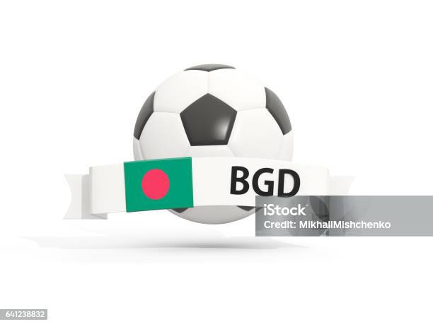 Bendera Bangladesh Sepak Bola Dengan Spanduk Dan Kode Negara Foto Stok ... Bendera Bangladesh Sepak Bola Dengan Spanduk Dan Kode Negara Foto Stok ...