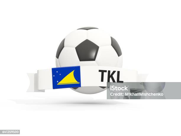 Bendera Tokelau Sepak Bola Dengan Spanduk Dan Kode Negara Ilustrasi ... Bendera Tokelau Sepak Bola Dengan Spanduk Dan Kode Negara Ilustrasi ...