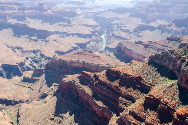 Free picture: Aerial panorama of Grand canyon narrows in Arizona