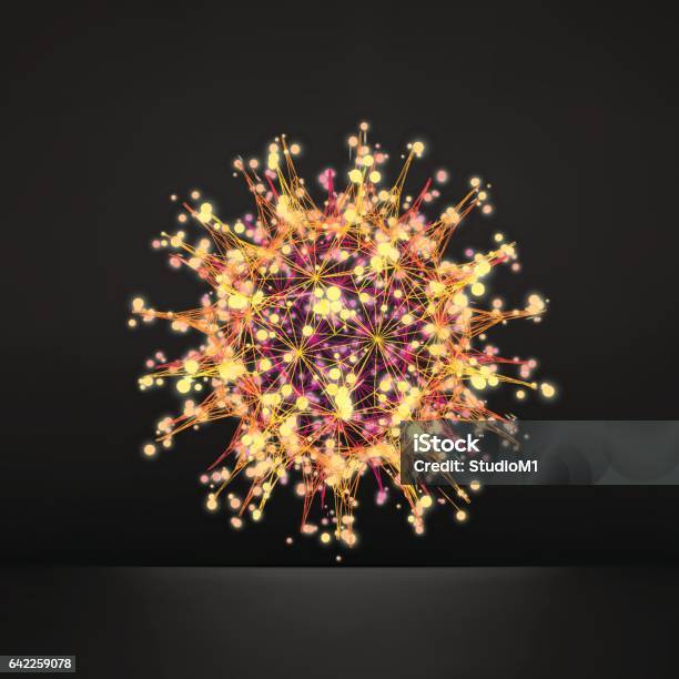 3d 추상 영역입니다 기하학적 도형 선 및 점입니다 3차원 형태에 대한 스톡 벡터 아트 및 기타 이미지 3차원 형태 건강