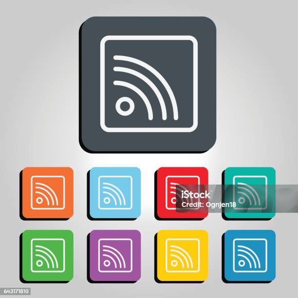 Wifi 신호 기호 벡터 아이콘 그림 내부에 대한 스톡 벡터 아트 및 기타 이미지 내부 데이터 라디오 Istock