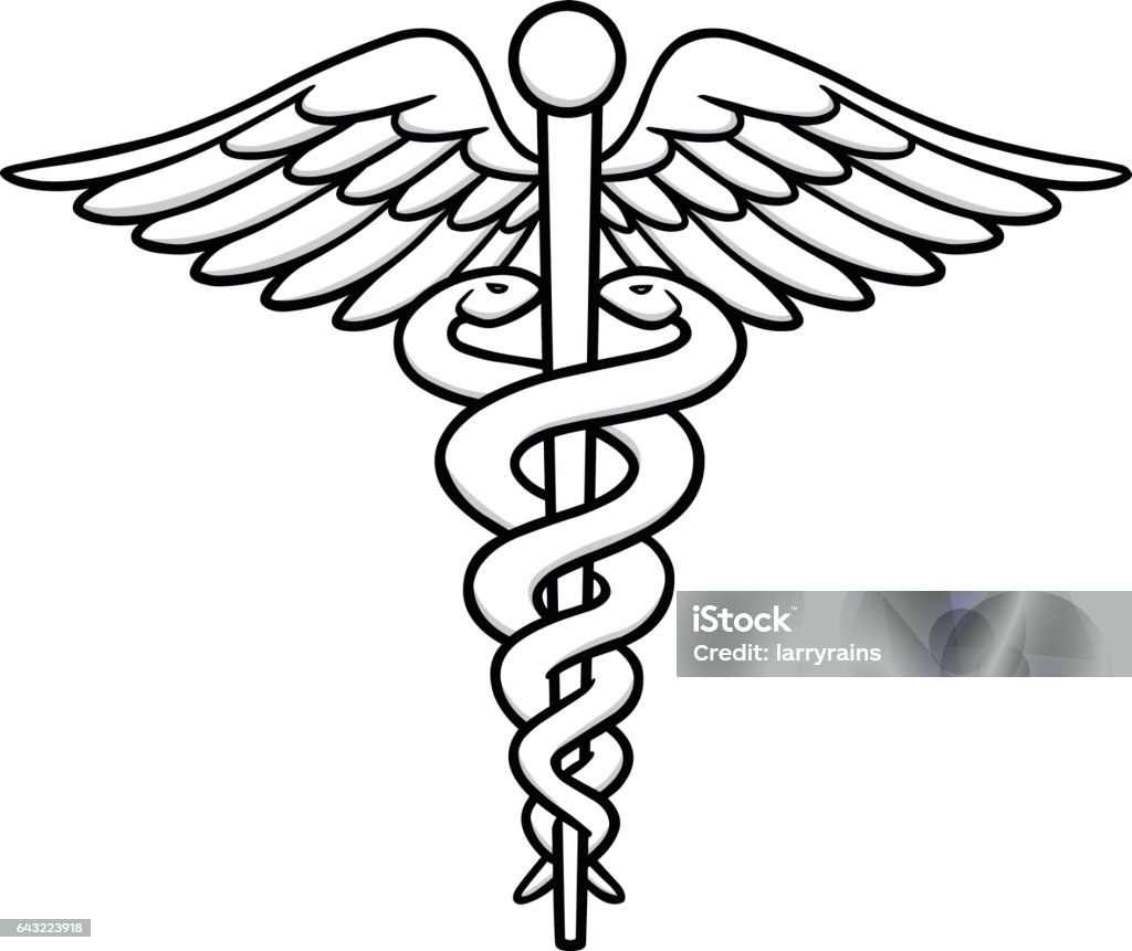 Caduceus 그림 의술 지팡이에 대한 스톡 벡터 아트 및 기타 이미지 의술 지팡이 벡터 뱀 Istock