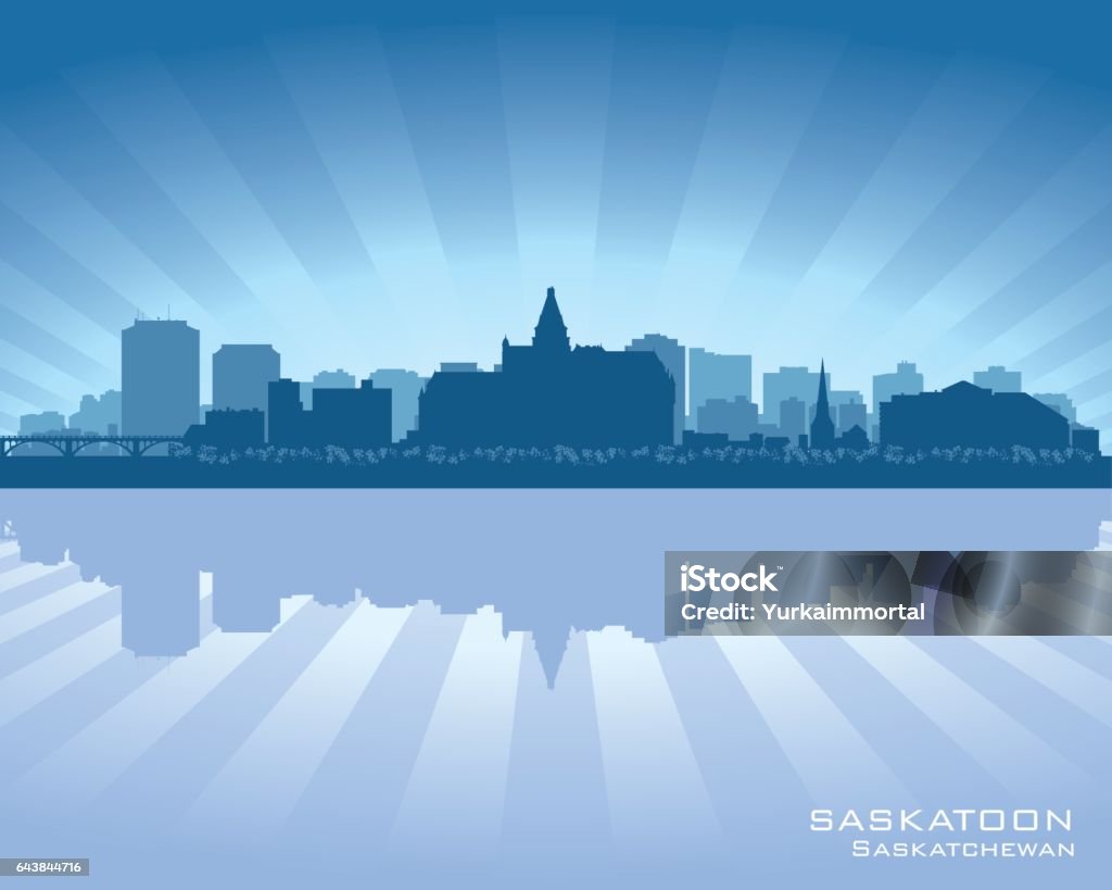 Saskatoon Saskatchewan Canada City Skyline Silhouette Stock ... Saskatoon Saskatchewan Canada City Skyline Silhouette Stock ...
