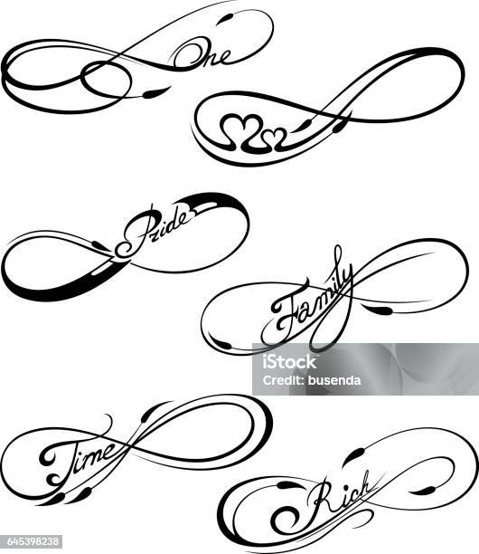 Infinity 기호들 무한에 대한 스톡 벡터 아트 및 기타 이미지 무한 상징 검은색 Istock