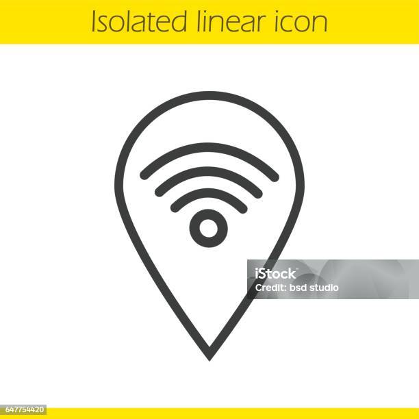 Wifi 핫스팟 아이콘 거리 표지판에 대한 스톡 벡터 아트 및 기타 이미지 거리 표지판 거리가 먼 거리표식 Istock