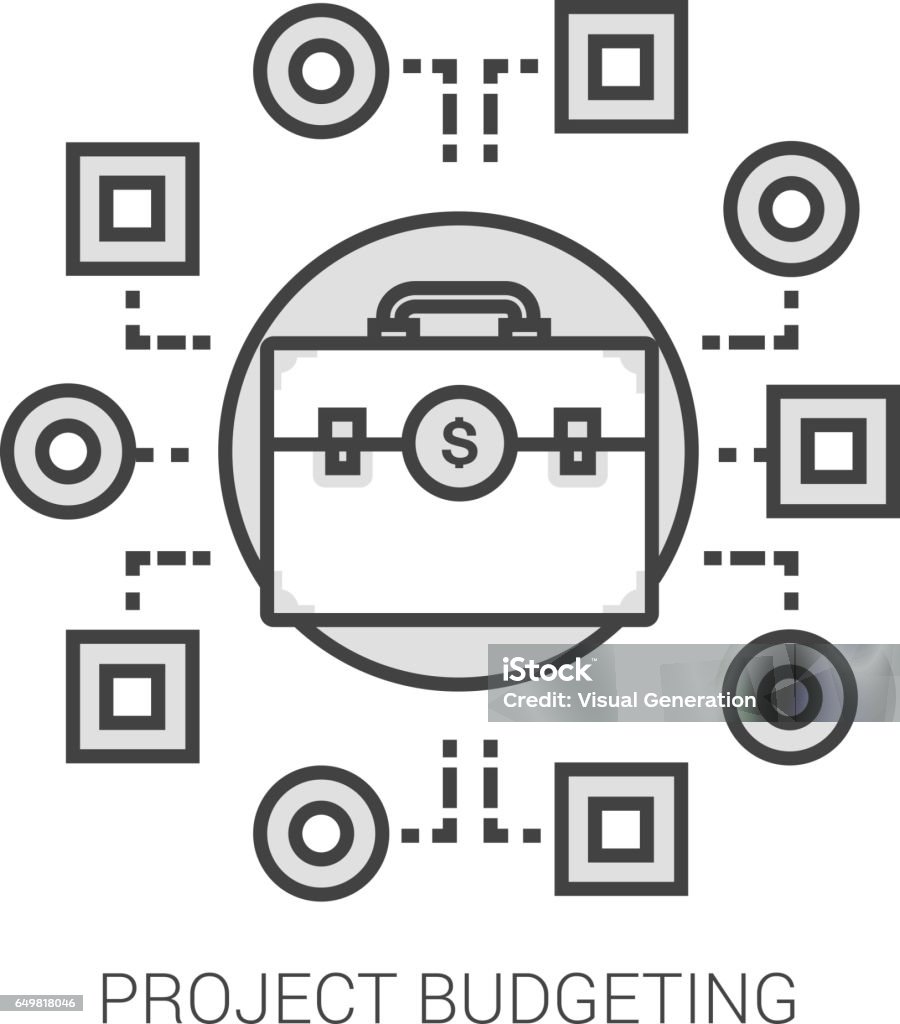 Project Budgeting Line Infographic Stock Illustration - Download Image ... Project Budgeting Line Infographic Stock Illustration - Download Image ...
