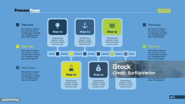 6 단계 계획 슬라이드 서식 파일 6에 대한 스톡 벡터 아트 및 기타 이미지 6 개념 계획 Istock
