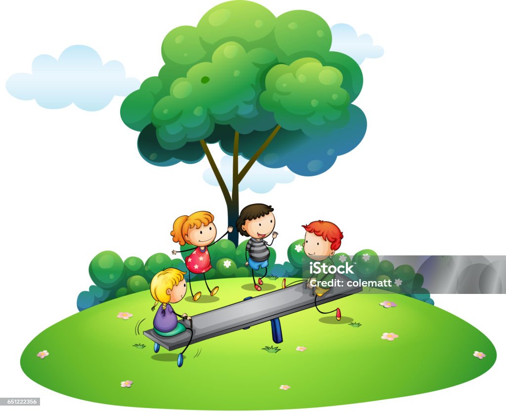 Anakanak Bermain Jungkatjungkit Di Taman Ilustrasi Stok - Unduh Gambar ... Anakanak Bermain Jungkatjungkit Di Taman Ilustrasi Stok - Unduh Gambar ...