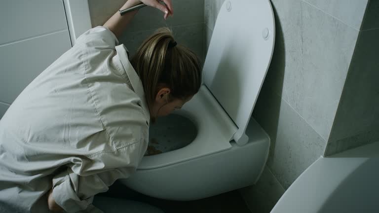 100 Woman Vomiting In Toilet Stock Videos And Royalty Free Footage