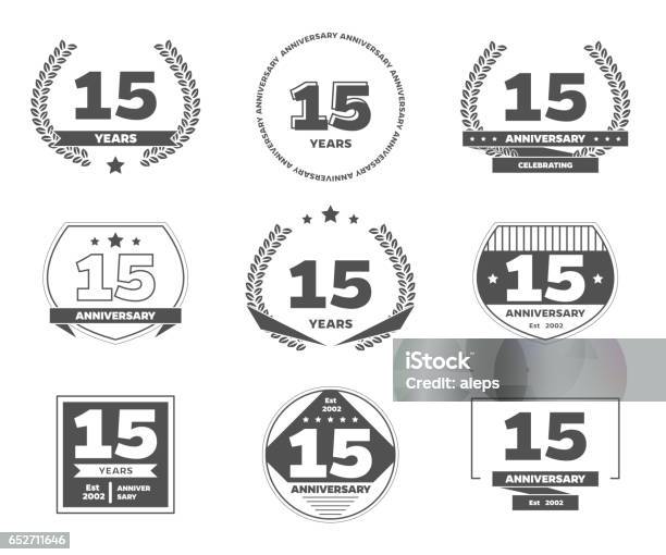 Logo Ulang Tahun Lima Belas Tahun Set Logo Vintage Ulang Tahun Ke15 ... Logo Ulang Tahun Lima Belas Tahun Set Logo Vintage Ulang Tahun Ke15 ...