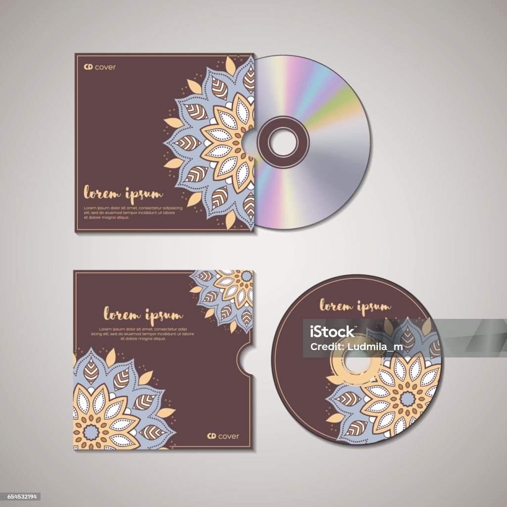 Cd 커버 동양 템플릿입니다 콤팩트 디스크에 대한 스톡 벡터 아트 및 기타 이미지 콤팩트 디스크 디스크 가리기 Istock