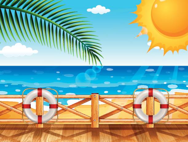 Summer Scene Clip Art
