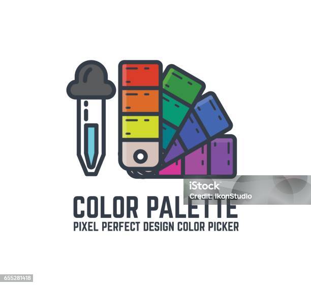 Palet Swatch Warna Ilustrasi Stok Unduh Gambar Sekarang Alat Kerja
