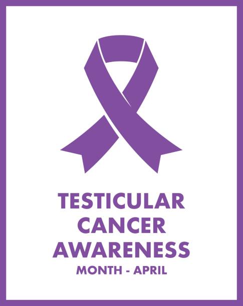 Testicular Cancer Symbol Pic Illustrations Royalty Free Vector