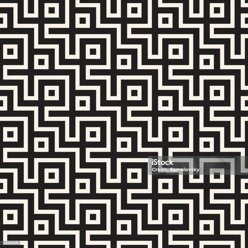 Maze Kusut Garis Grafis Kontemporer Desain Latar Belakang Geometris