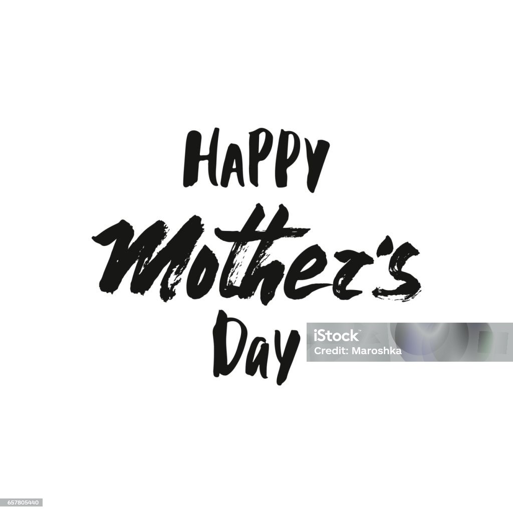 Happy Mothers Day Greeting Card Stock Illustration Download Image Now