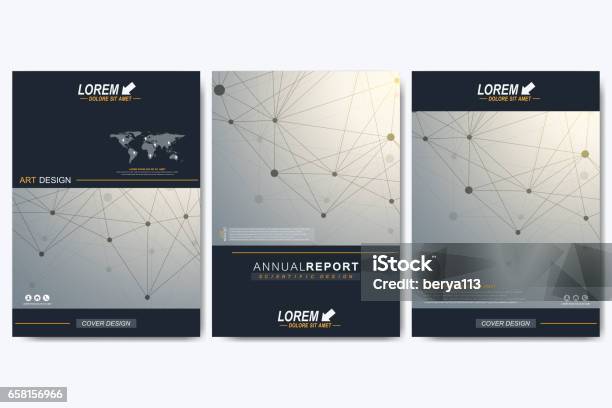 Template Vektor Modern Untuk Brosur Leaflet Selebaran Iklan Sampul