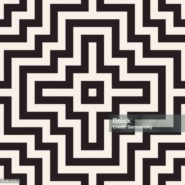 Maze Kusut Garis Grafis Kontemporer Desain Latar Belakang Geometris