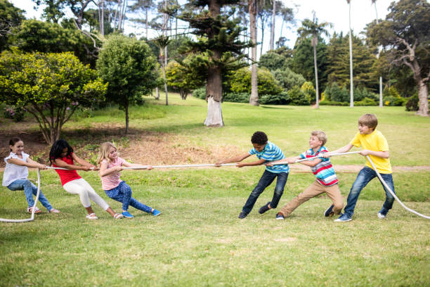 Free Stock Photo of Children playing with rope on street | Download ...