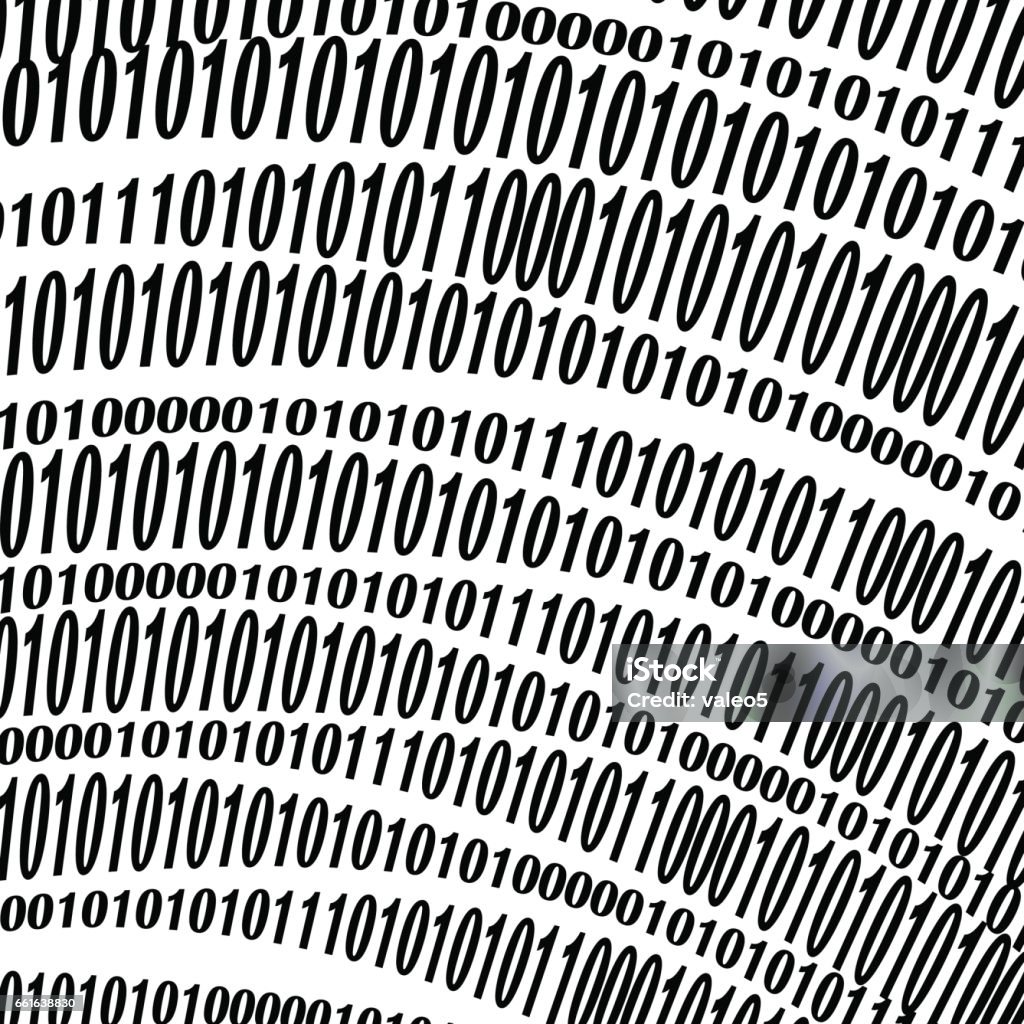Algorithm Data Code Decryption And Encoding Stock Illustration