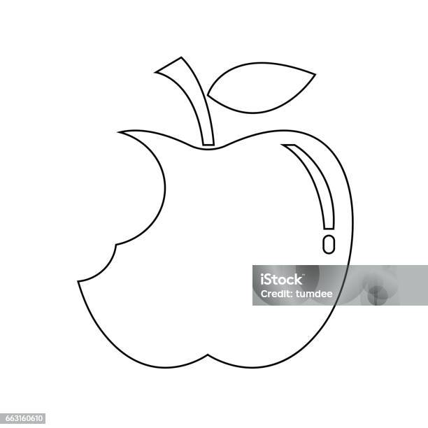 Apple 아이콘 0명에 대한 스톡 벡터 아트 및 기타 이미지 0명 건강한 식생활 곡선 Istock