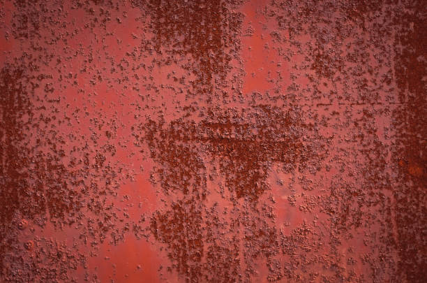 Free Stock Photo of Weathered NO Sign on Rusty Red Background ...